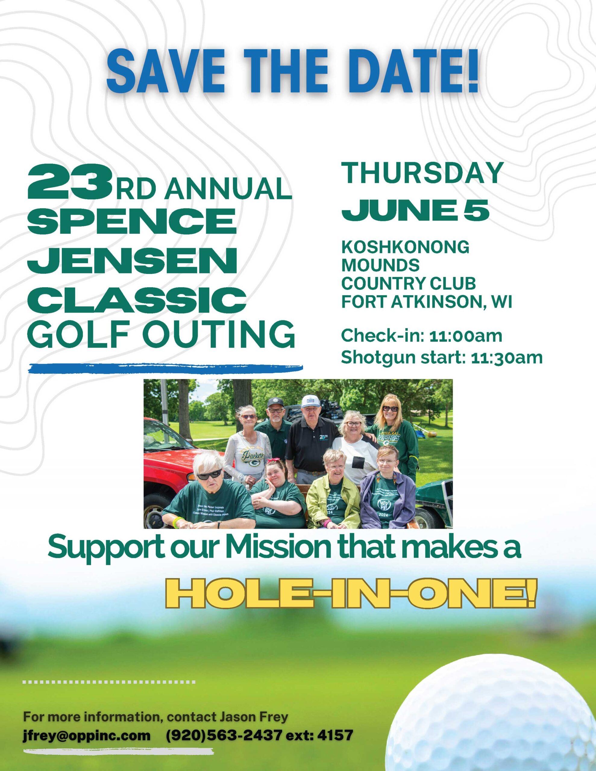 23rd Annual Spence Jensen Classic on Thursday, June 5, 2025 ...