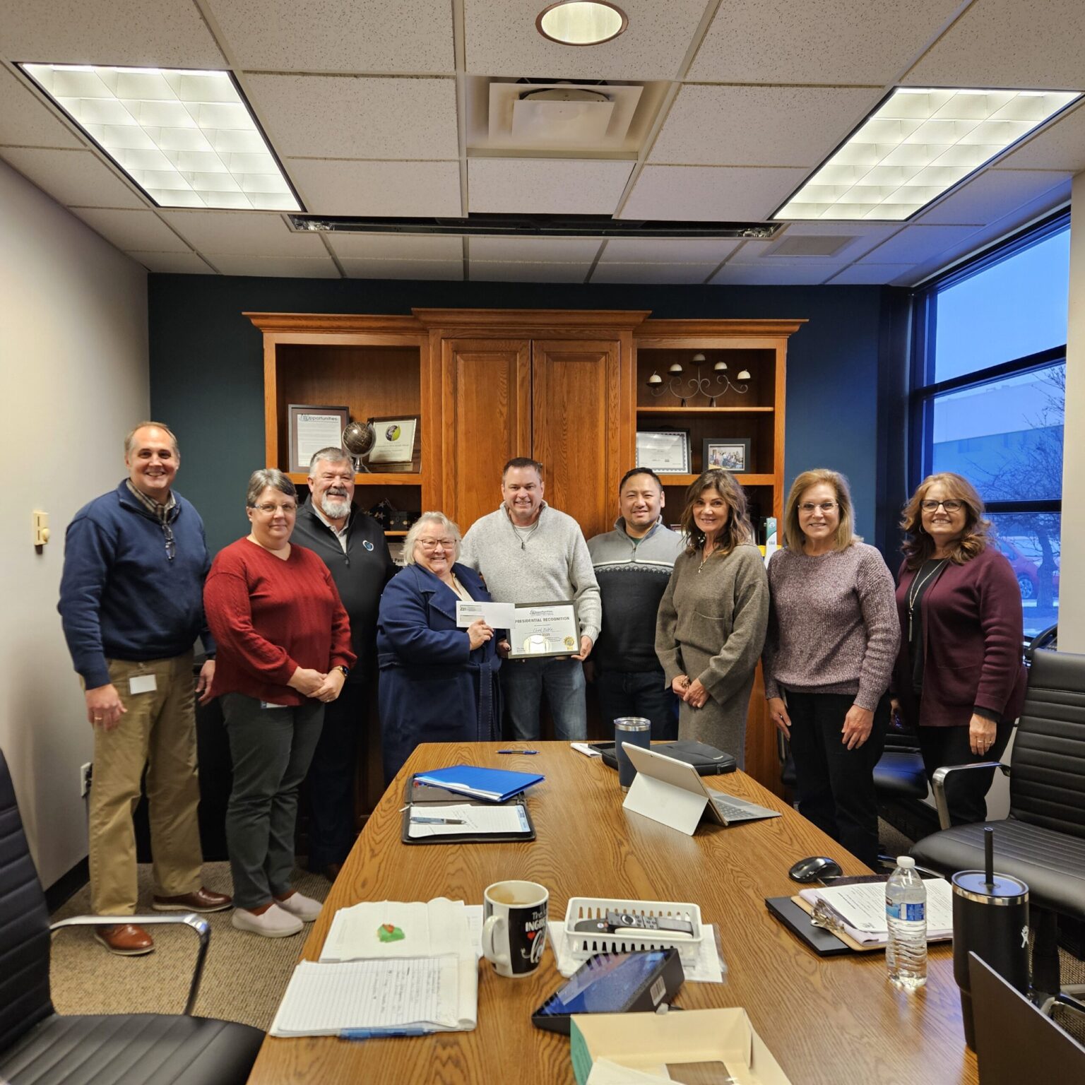 President Recognition Award Nomination – 4th Quarter - Opportunities, Inc.